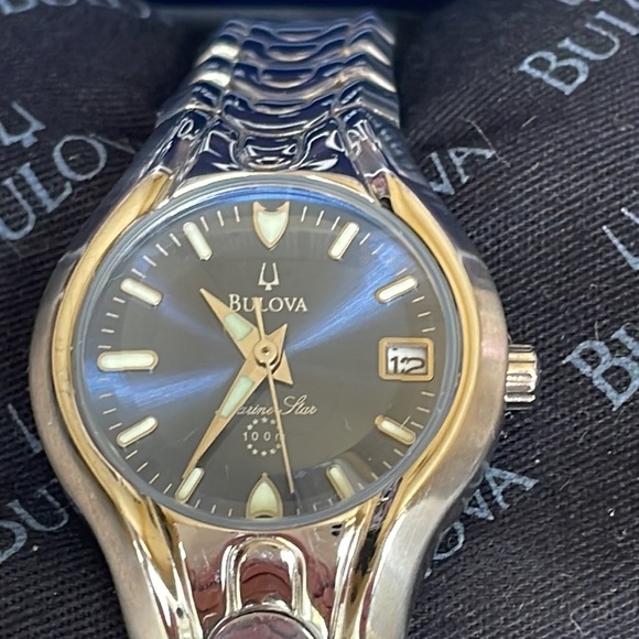 Bulova | Accessories | Bulova Lady Battery Water Resistant 0m Stainless ...